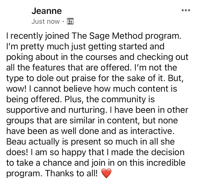 Reviews - The S.A.G.E Method
